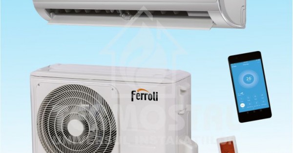 MONOSPLIT GIADA FERROLI INVERTER 12000 BTU R32, A++, WIFI