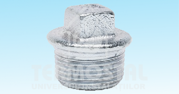 Dopuri filetate din fontă maleabilă