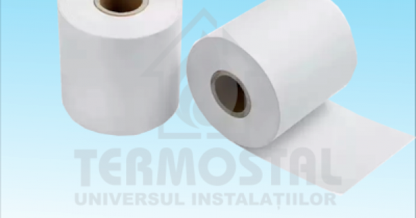 BANDA ALBA NEADEZIVA PVC PT. CONDITIONERE 100mmx25 m